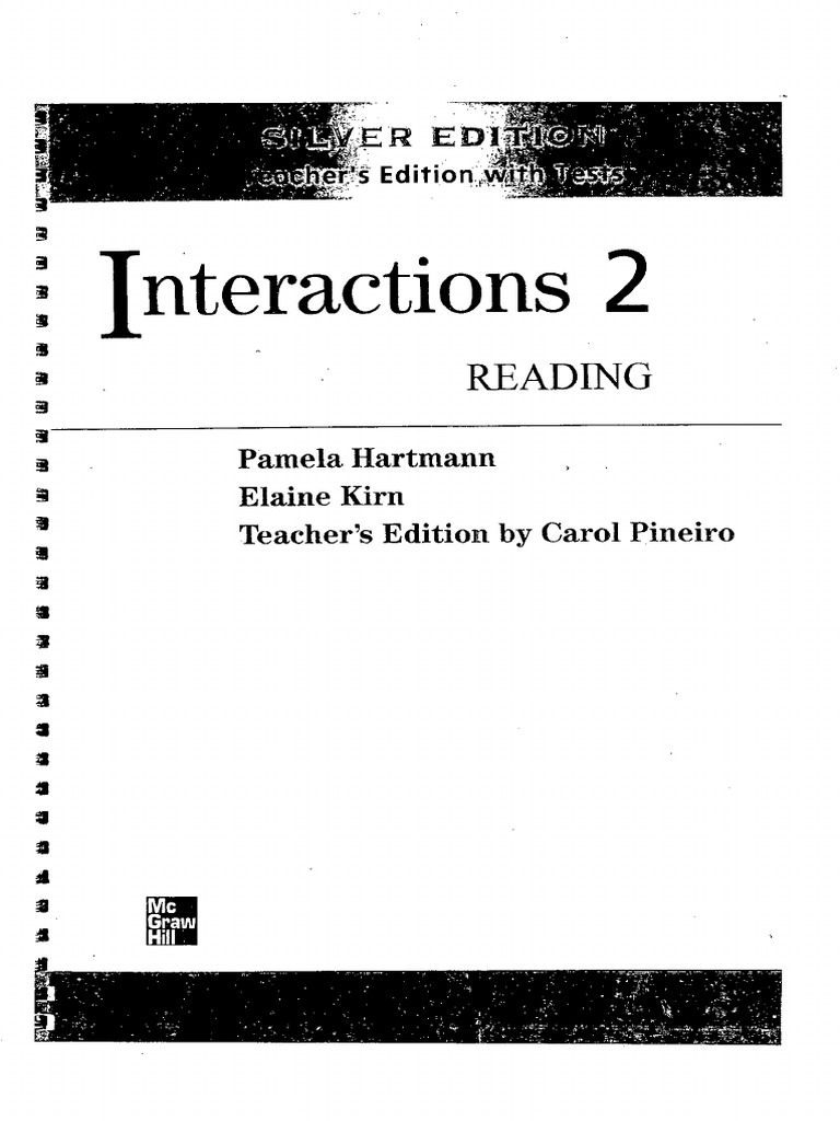 Interactions 2 Reading Teachers Book | PDF
