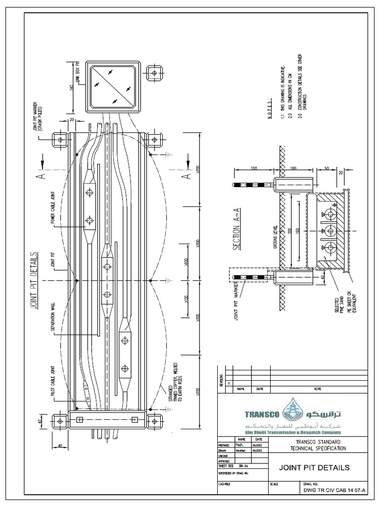DWG TR CIV CAB 14 07 (JP Details) | PDF