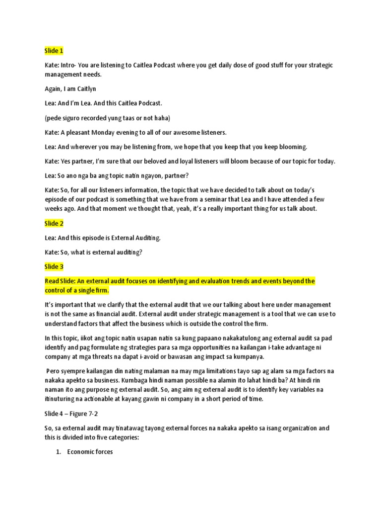 Script For Reporting | PDF | Inflation | Recession