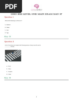 Maths Class 1 Test Paper 4 - Compressed | PDF