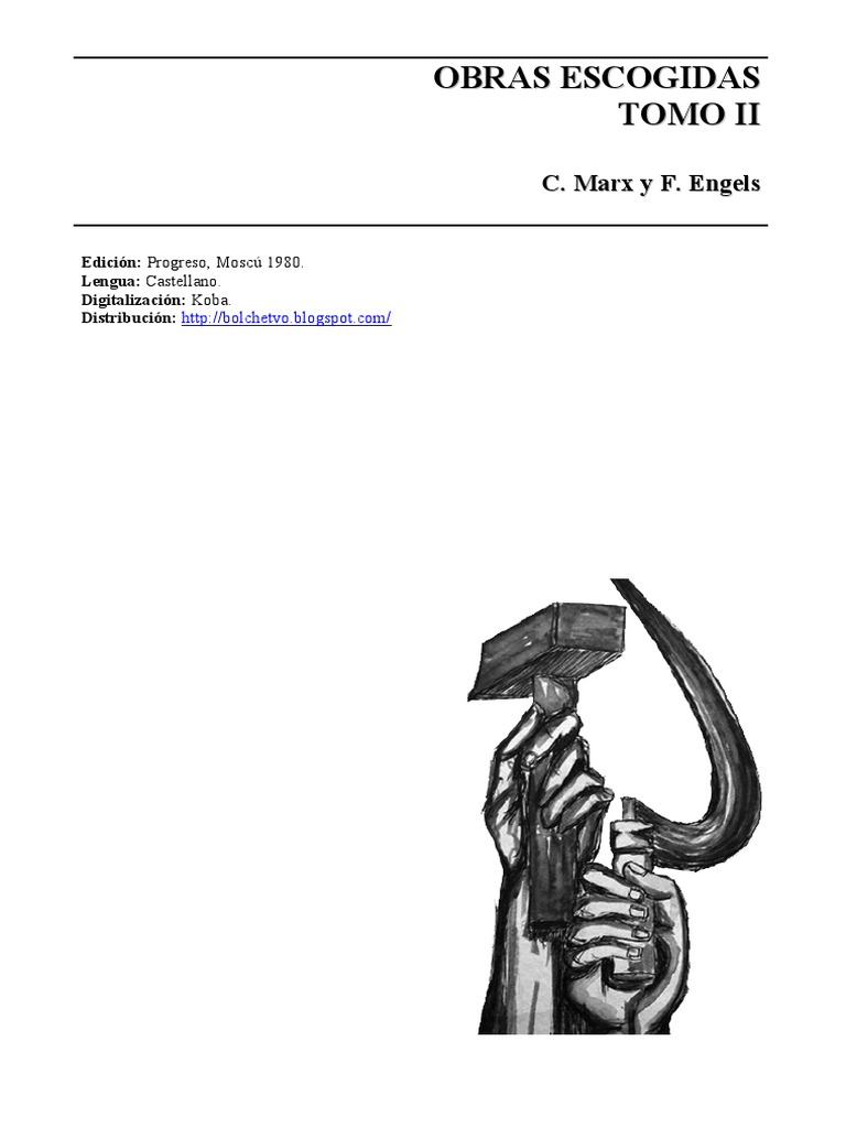 Marx, K Engels - Obras Escogidas - Vol-2 | PDF | Karl Marx