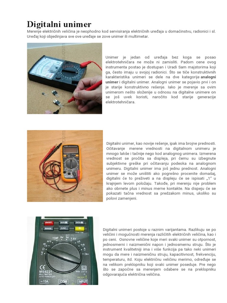 Digitalni Unimer | PDF