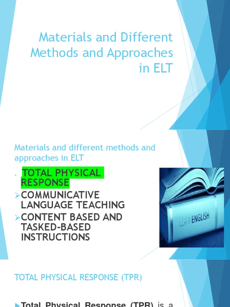 Lesson 4 TPR CLT Cbtbi | PDF | Language Education | Teaching Method
