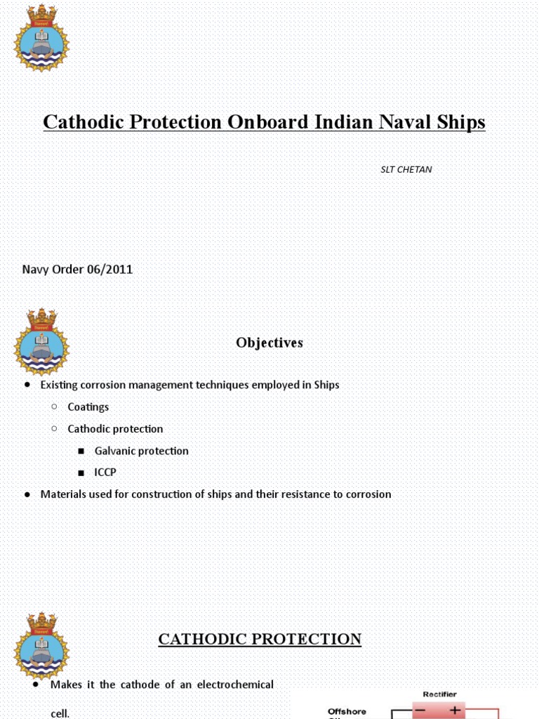 Cathodic Protection For Military Ships | PDF | Metals | Applied And ...