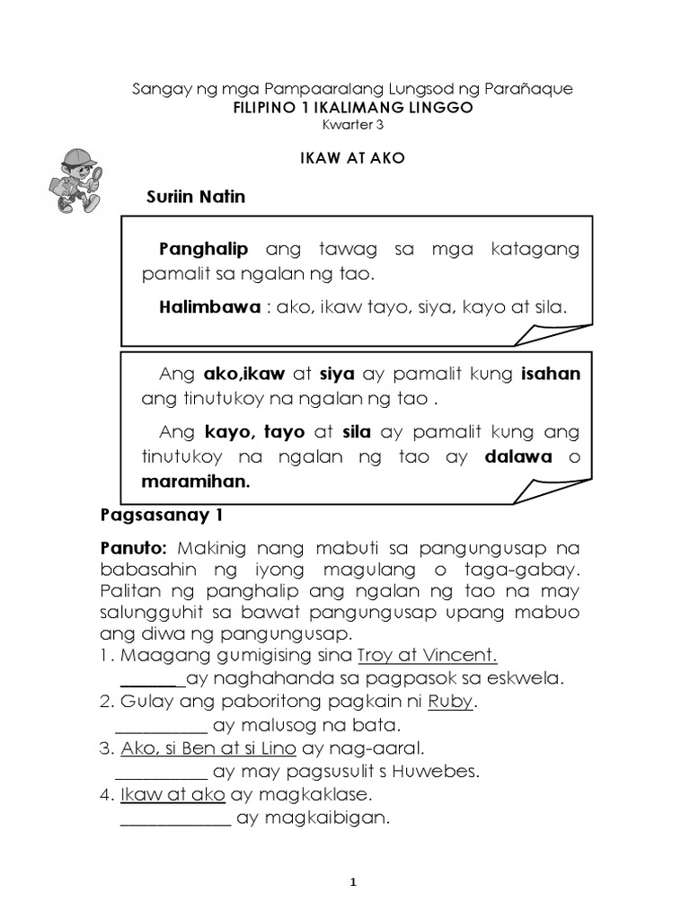 Fil 1 - Q3 - Module3 - Week5 | PDF