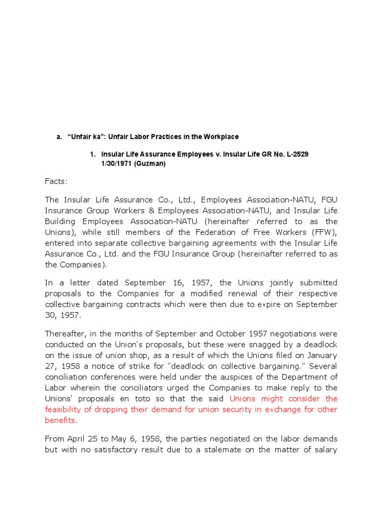 Labor 2 Module 6 Cases | PDF | Employment | Strike Action