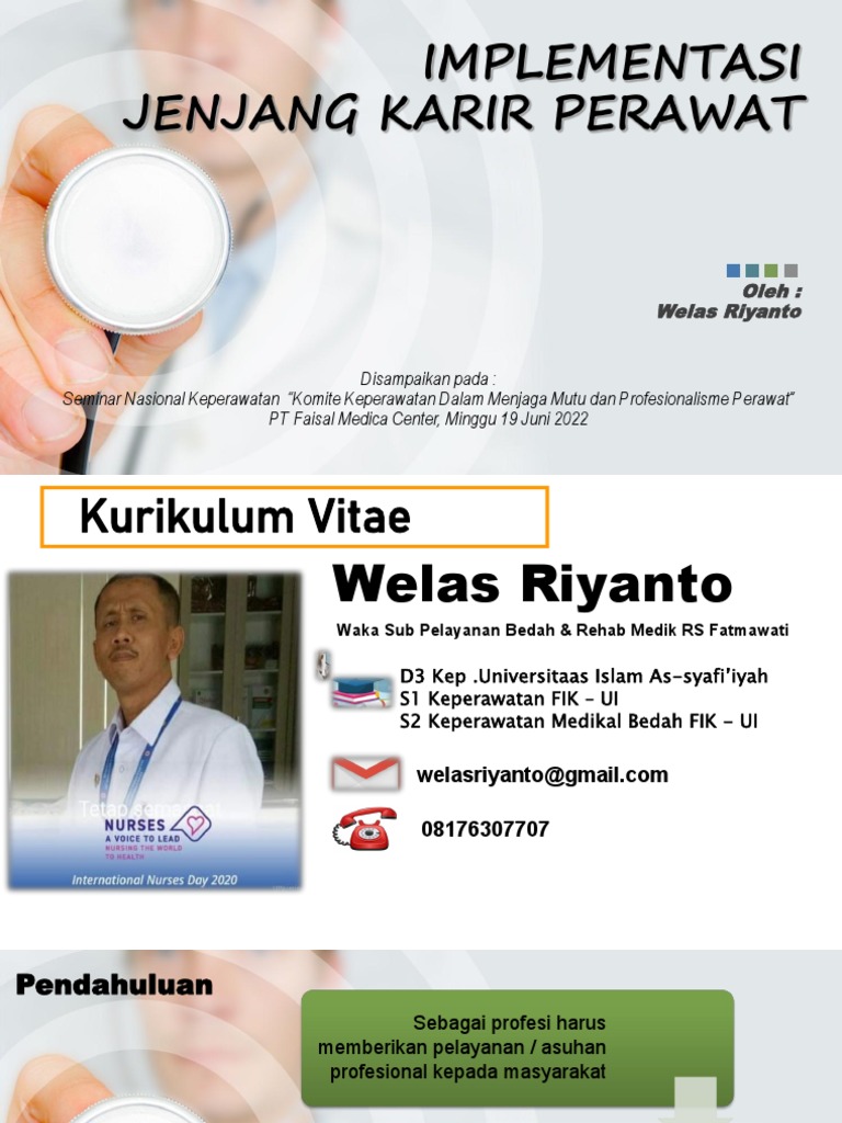 Implementasi Jenjang Karir Perawat | PDF