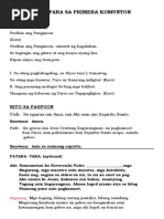 Ama Niamo: Tara, Kagurangnan Maria | PDF