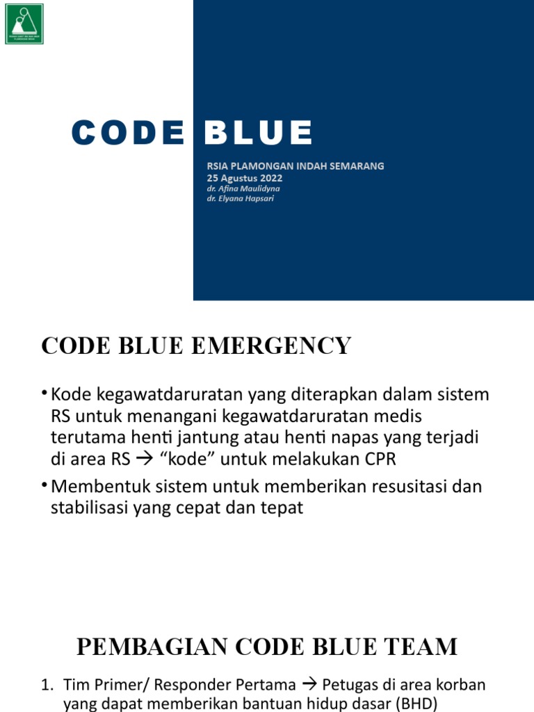 Code Blue | PDF
