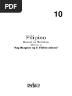 Q4 Filipino 10 Module 5 | PDF