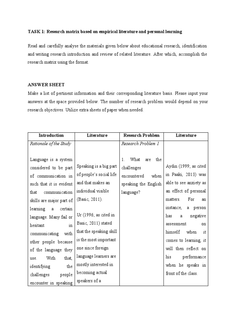 WPH001 - Ismael - Draft | PDF | Teaching Method | Learning