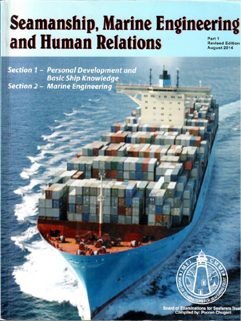 Seamanship Marine Engineering and Human Relations-1 | PDF