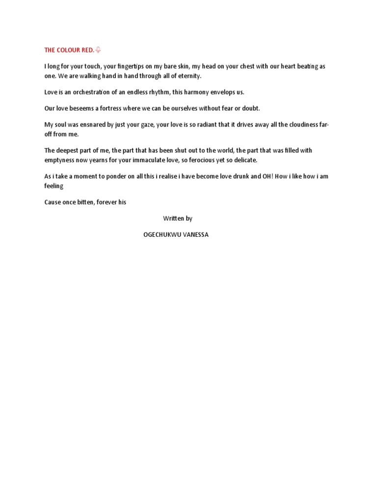 The Colour Red.-Wps Office | PDF