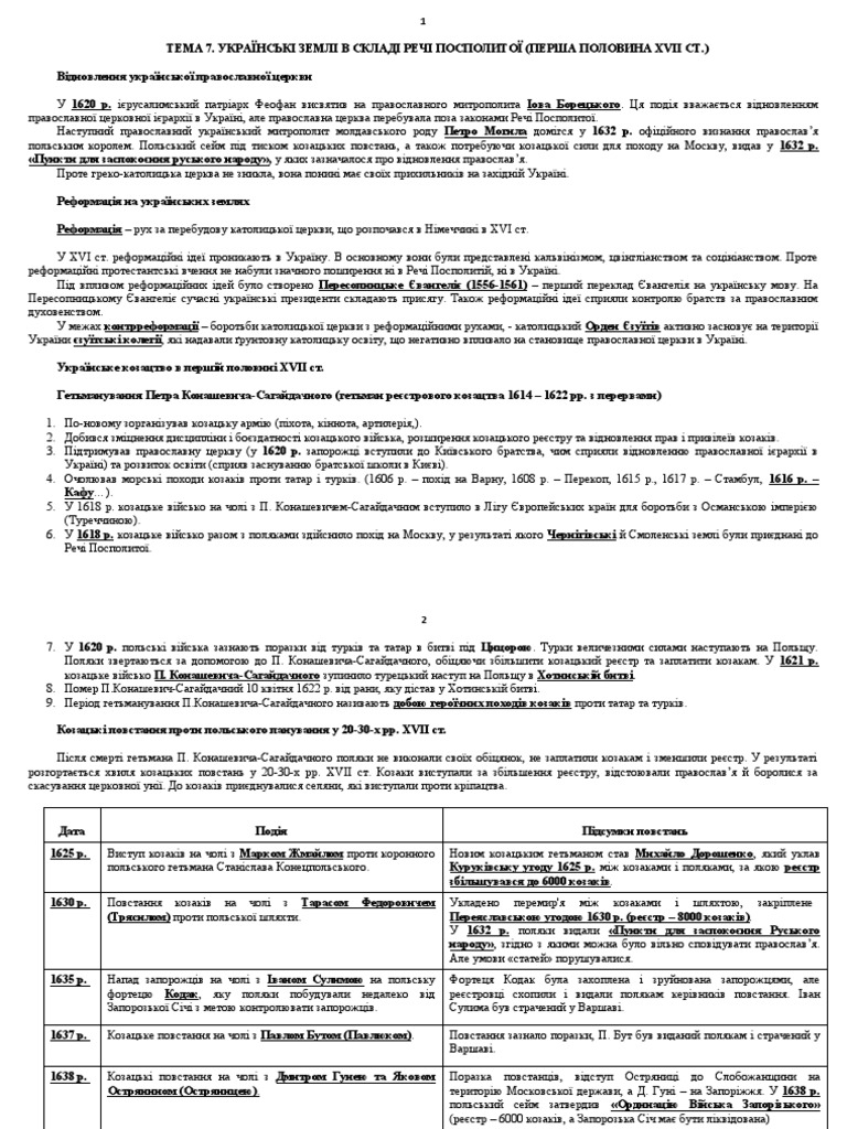 Konspekt. Tema 07 | PDF