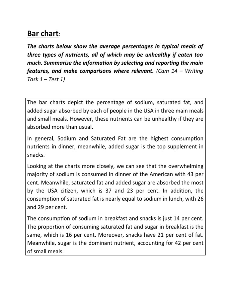 Task 1 | PDF | Meal | Cocoa Bean