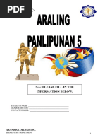 AP 6 - 1st Quarter Module | PDF