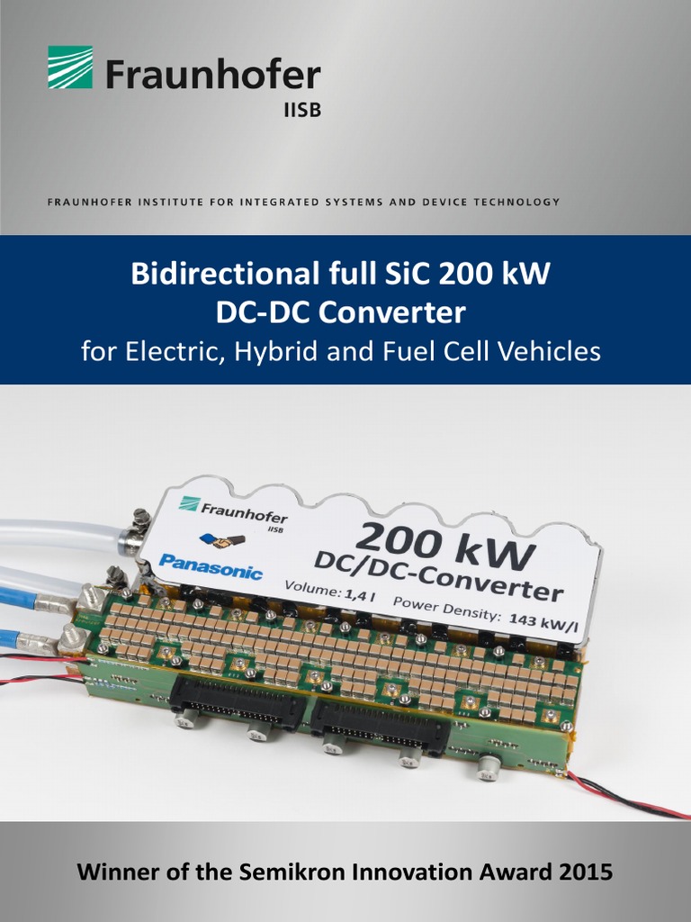 200 kW SiC DC-DC Converter Overview | PDF | Electronics | Electromagnetism