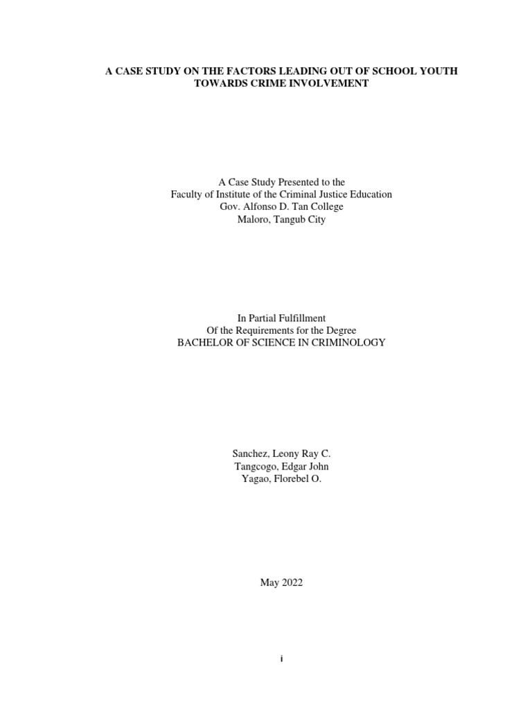 Cover Page Case Study | PDF