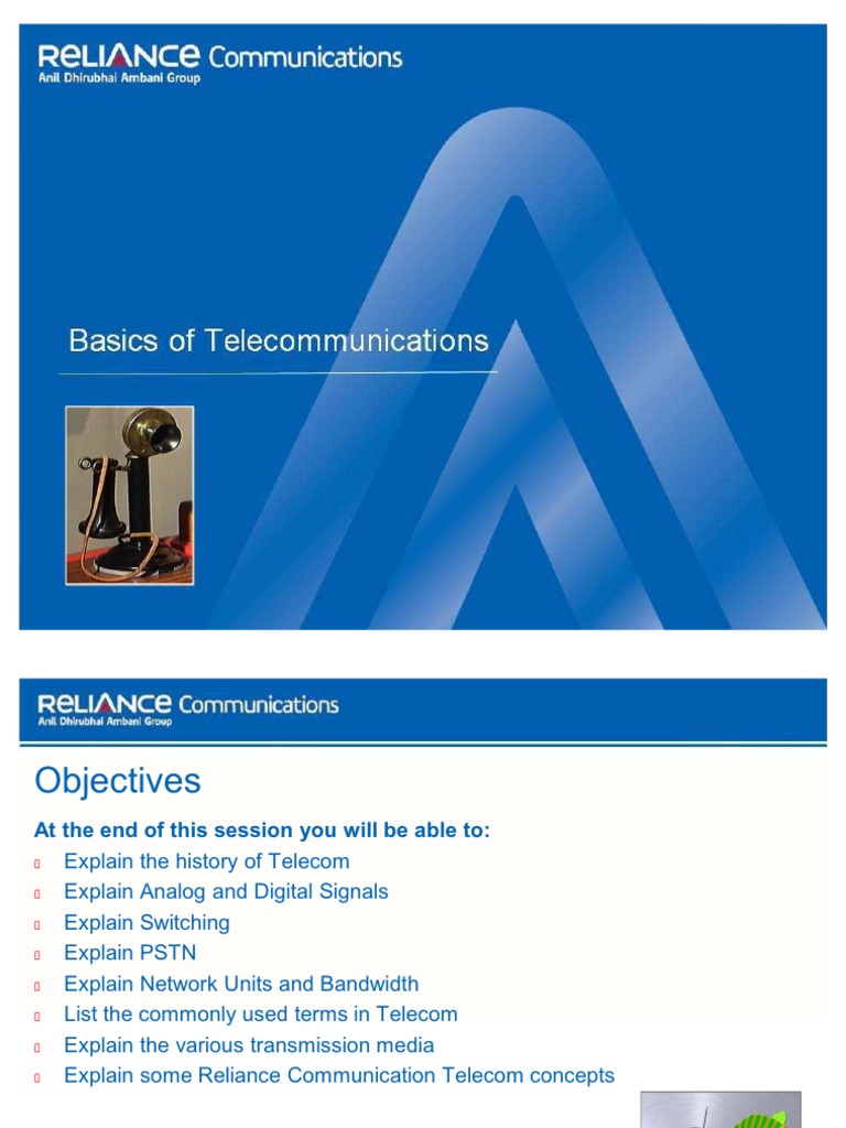 Basics of Telecom | PDF | Data Rate Units | Telecommunication