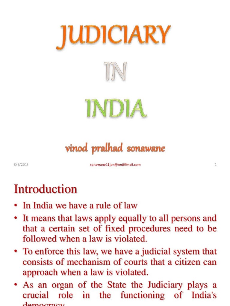 Class Viii Civics 5 Judiciary | PDF