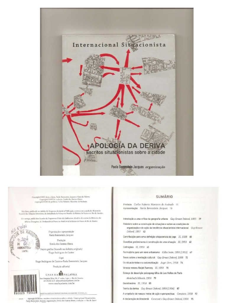 DEBORD Guy. Teoria Da Deriva | PDF