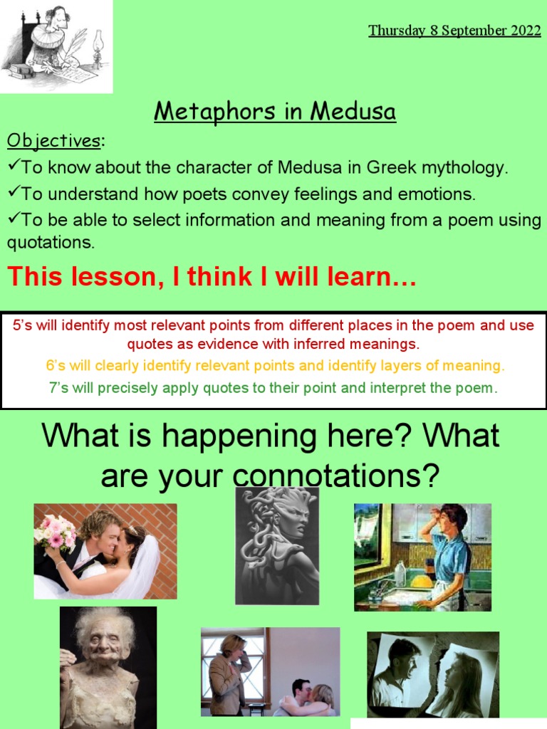 Analyzing Metaphors in Medusa Poetry | PDF | Medusa | Poetry