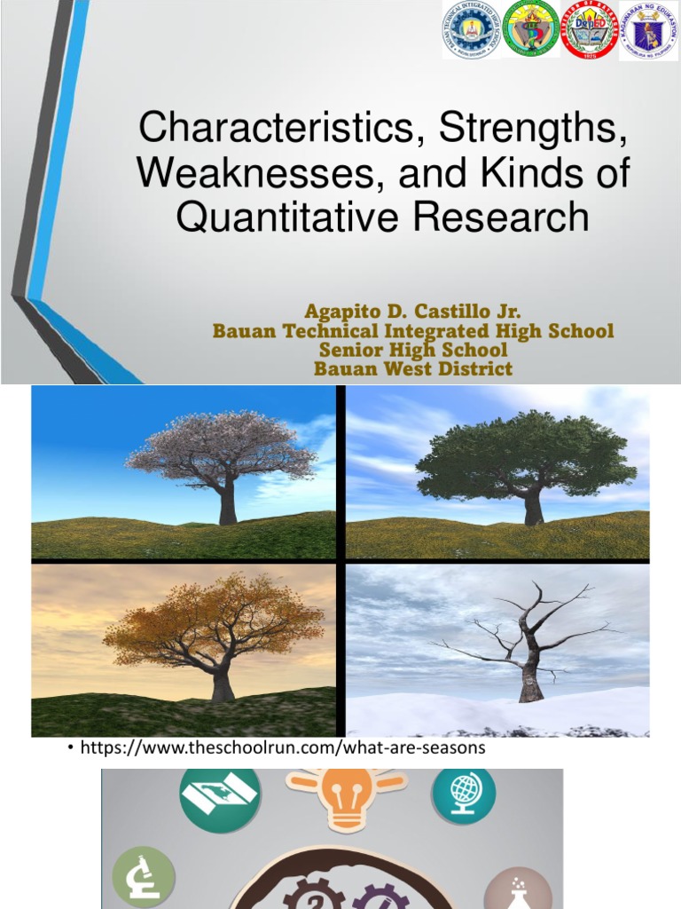 1 Characteristics Strengths Weaknesses and Kinds of Quantitative Research | PDF | Quantitative ...