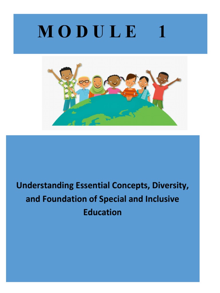 Module1 Lesson1 | PDF | Inclusion (Education) | Individualized Education Program