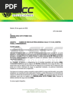 Carta de Recepcion de Obra | PDF