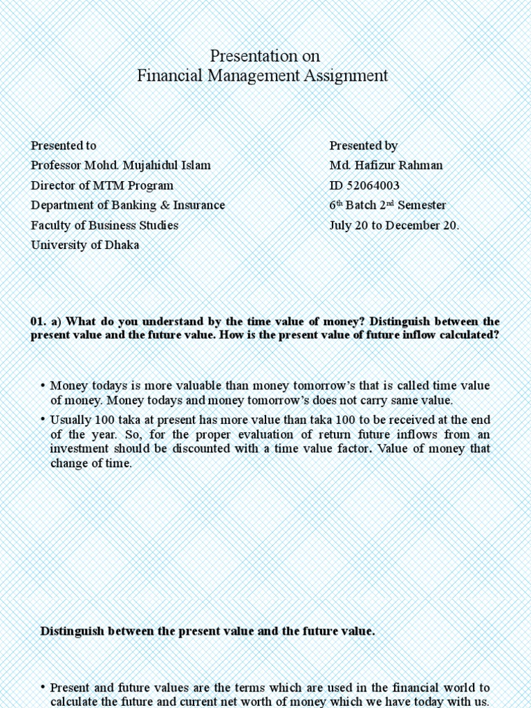 Assignment of Financial Management 2 | Download Free PDF | Loans ...