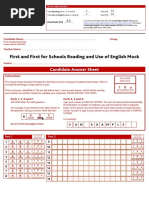 B2 First For Schools Sample Paper 1 RUE 2022 | PDF | Bus