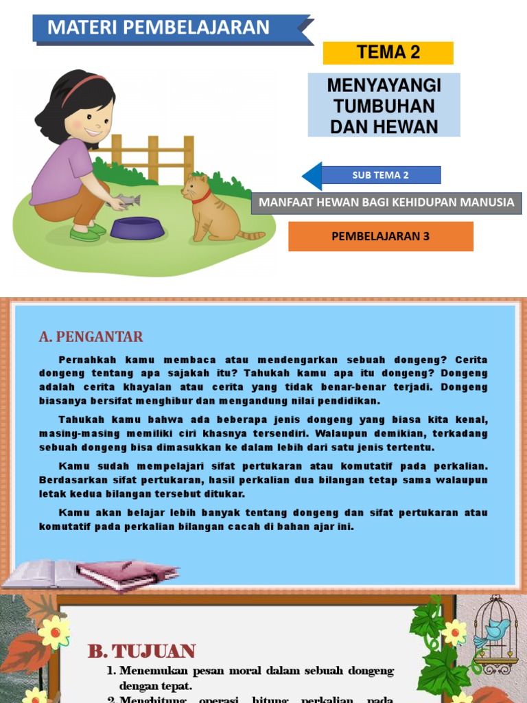 Bahan Ajar KLS 3 Tema 2 Sub Tema 2 Pembelajaran 3 | PDF