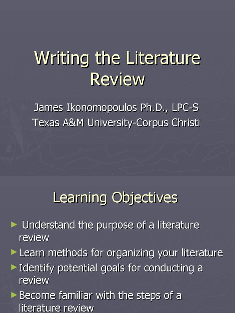 Writing a Literature Review Guide | PDF | Primary Sources | Academic ...