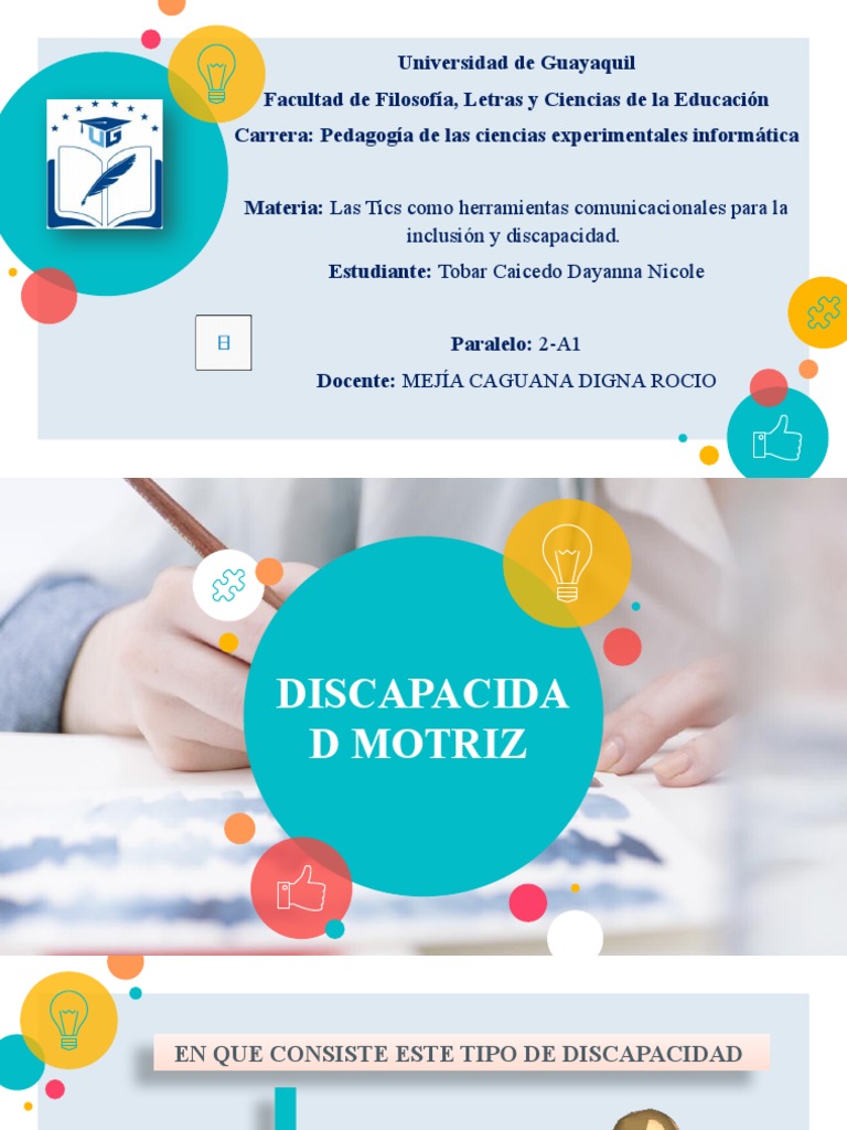 Inclusión de la Discapacidad Motora en Educación | PDF | Invalidez ...