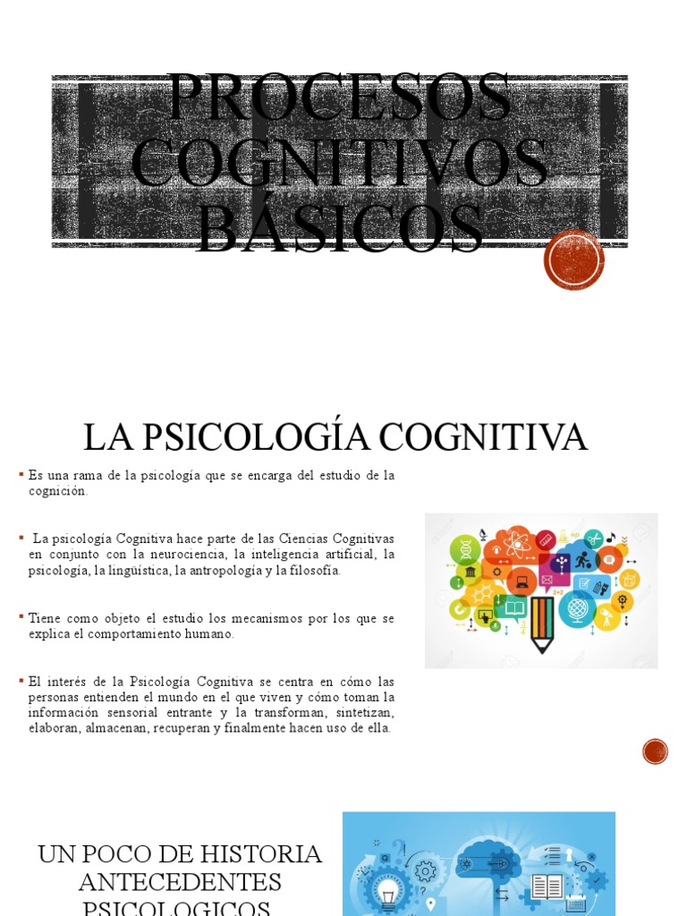 PROCESOS COGNITIVOS BASICOS - Presentación. | Descargar gratis PDF | Psicología cognitiva ...