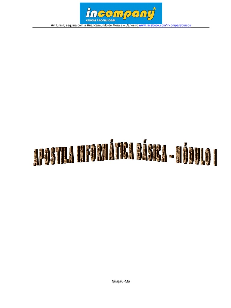 Apostila De Informática Básica Pdf Hardware De Computador