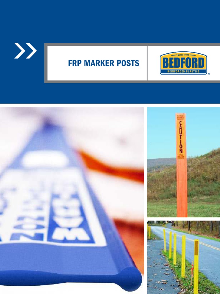 Bedford Utility Markers LR v08092018 | PDF | Fibre Reinforced Plastic ...