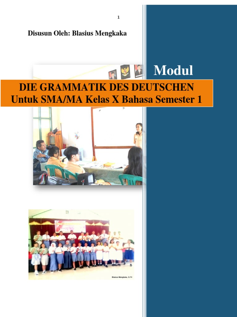 Modul Bahasa Jerman DIE GRAMMATIK DES DE | PDF