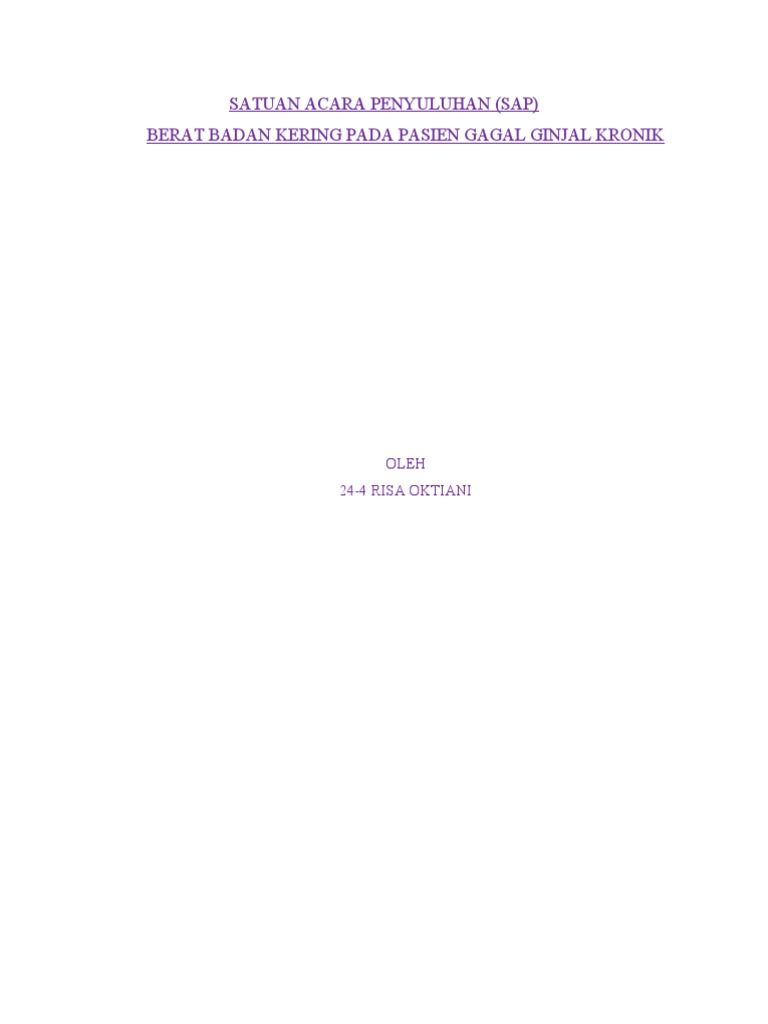 Tugas Risa Sap BBK | PDF | Karier & Perkembangan | Kesehatan Holistik