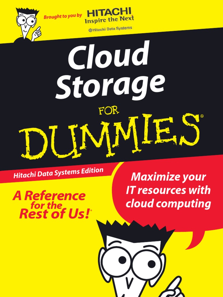 Cloud Storage For Dummies | PDF | Platform As A Service | Cloud Computing