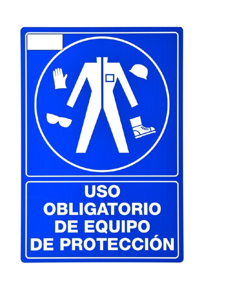 Uso De Epp SeÑaletica Pdf