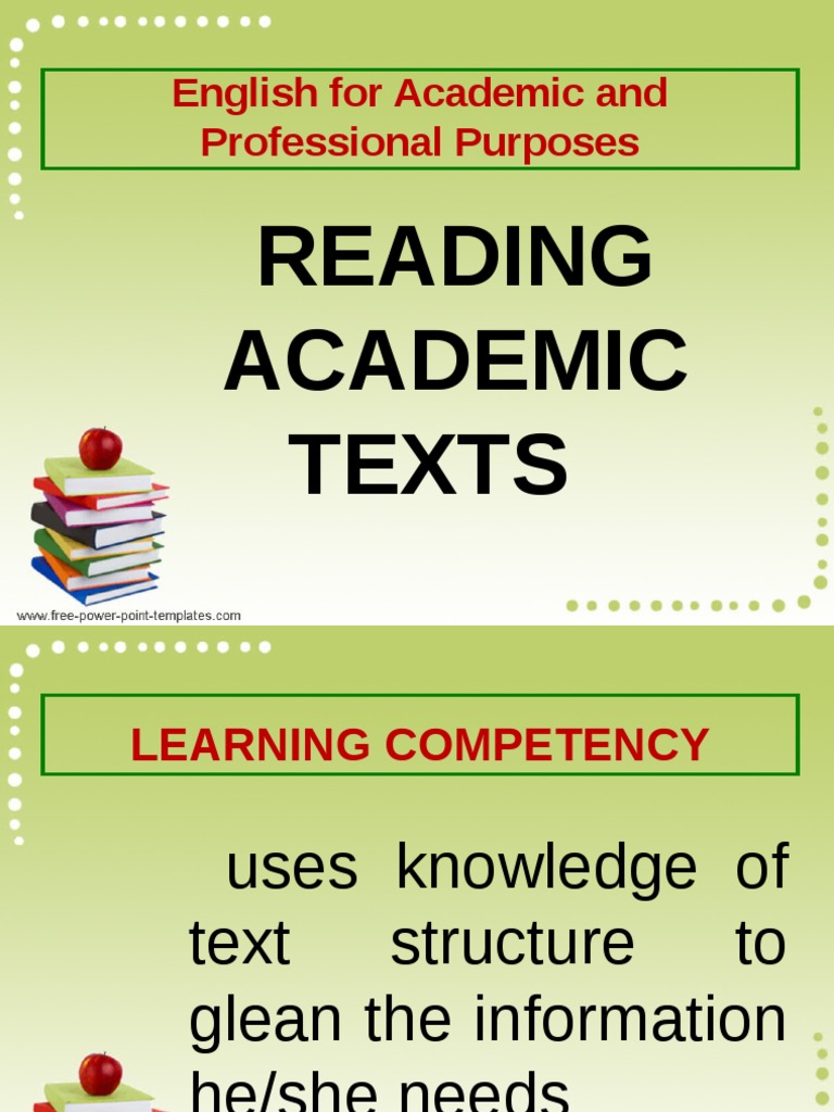 Structure of Academic Texts | PDF | Statistical Classification | Narration