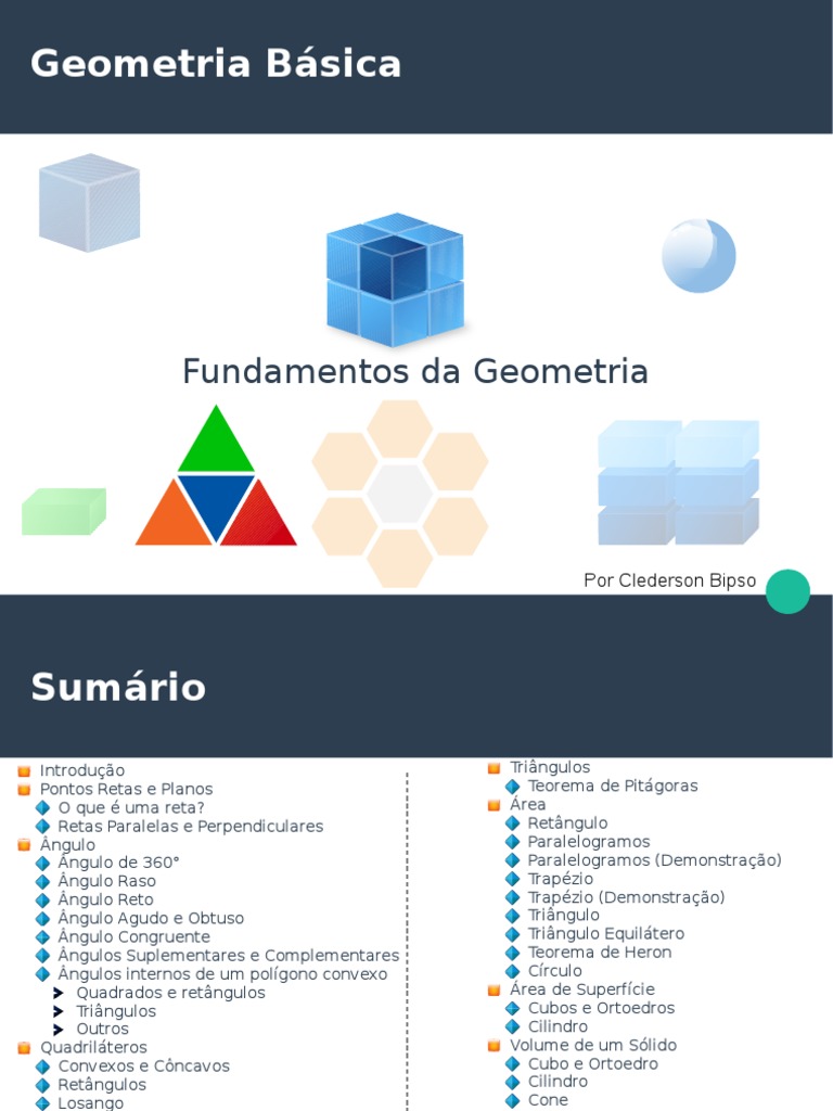 Apostila Geometria-Básica | PDF | Triângulo | Ângulo
