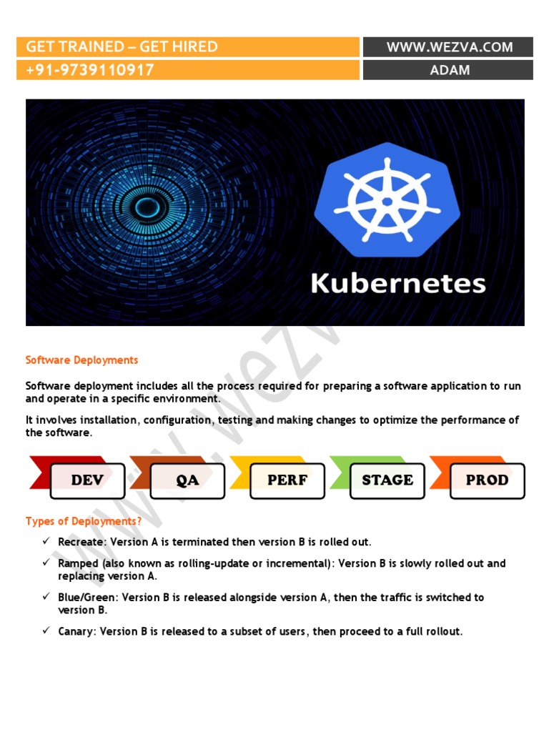 Kubernetes Cheatsheet Pdf Information Technology Information Technology Management