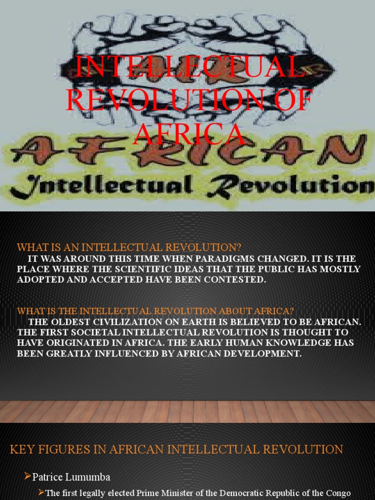 Africa's Intellectual Revolution Explained | PDF