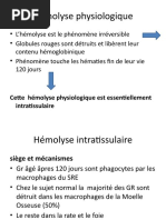 Le Globule Rouge | PDF | Globule rouge | Membrane cellulaire