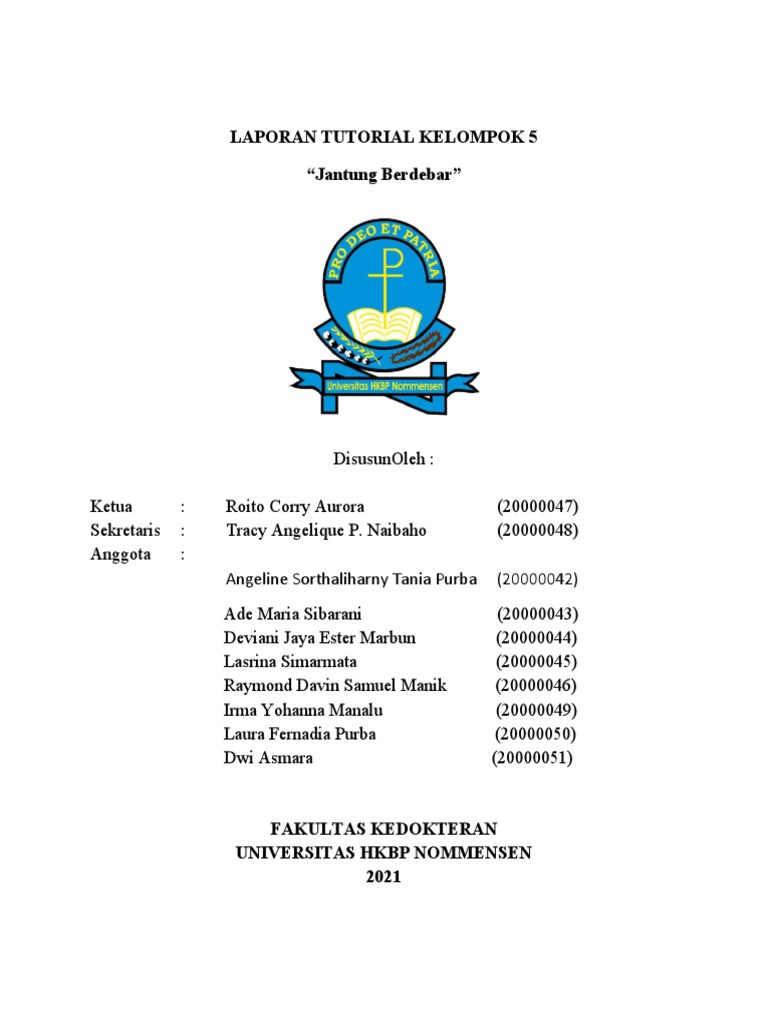 Laporan Tutorial Kelompok 5 | PDF | Pengembangan Diri | Kesehatan Holistik