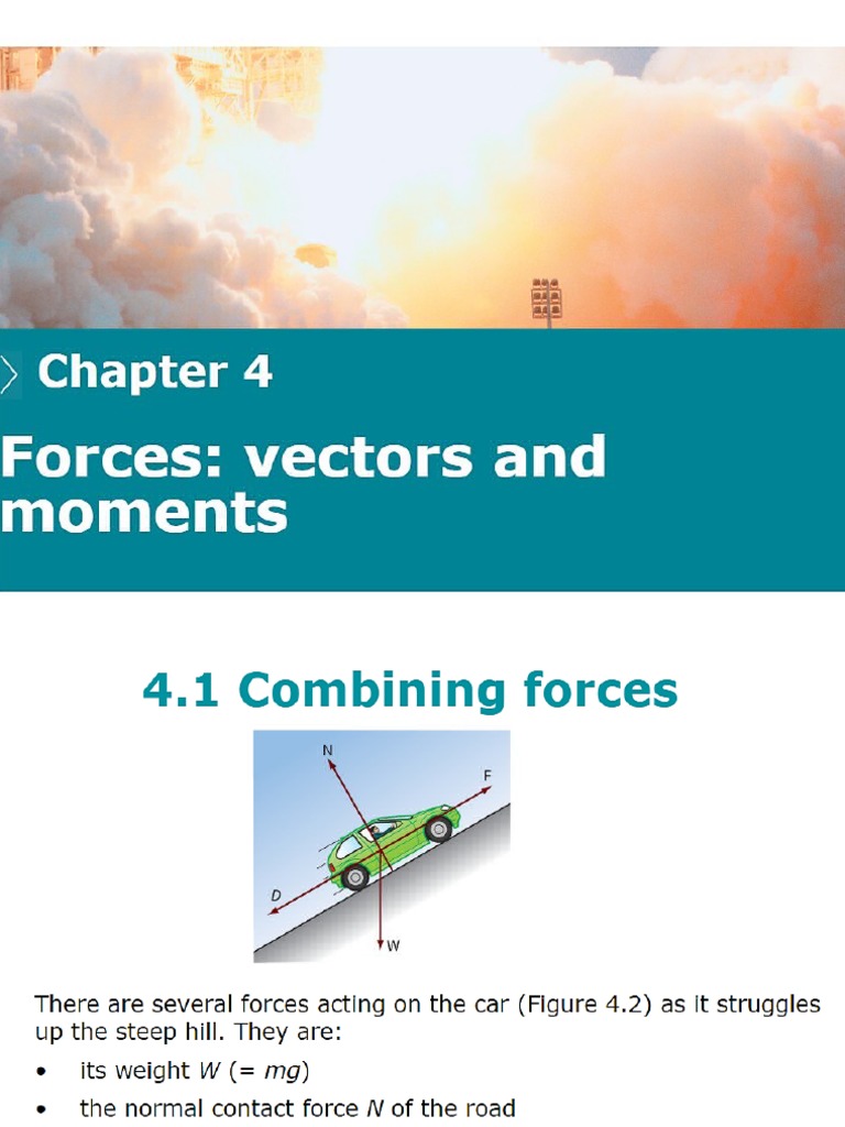 Forces - Vectors and Moments | PDF | Pressure | Force