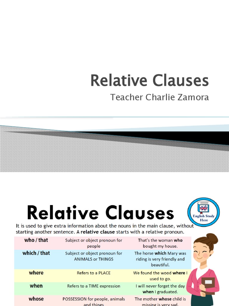 Relative Clauses #2 | PDF