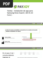Guía de Ventas con PayJoy | PDF | Teléfonos móviles | Informática